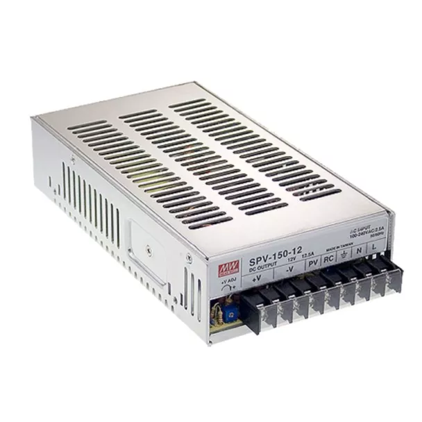 MEAN WELL SPV-150-12 Enclosed 150W 12V 12.5A Programmable Power Supply | Power Supplies Australia